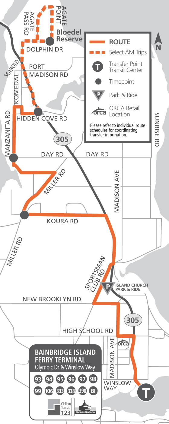 #93 - Manzanita | Kitsap Transit