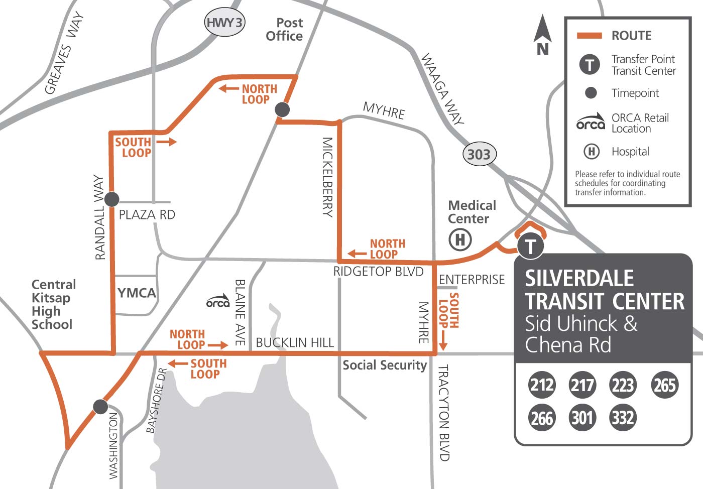 #265 - Silverdale Central | Kitsap Transit