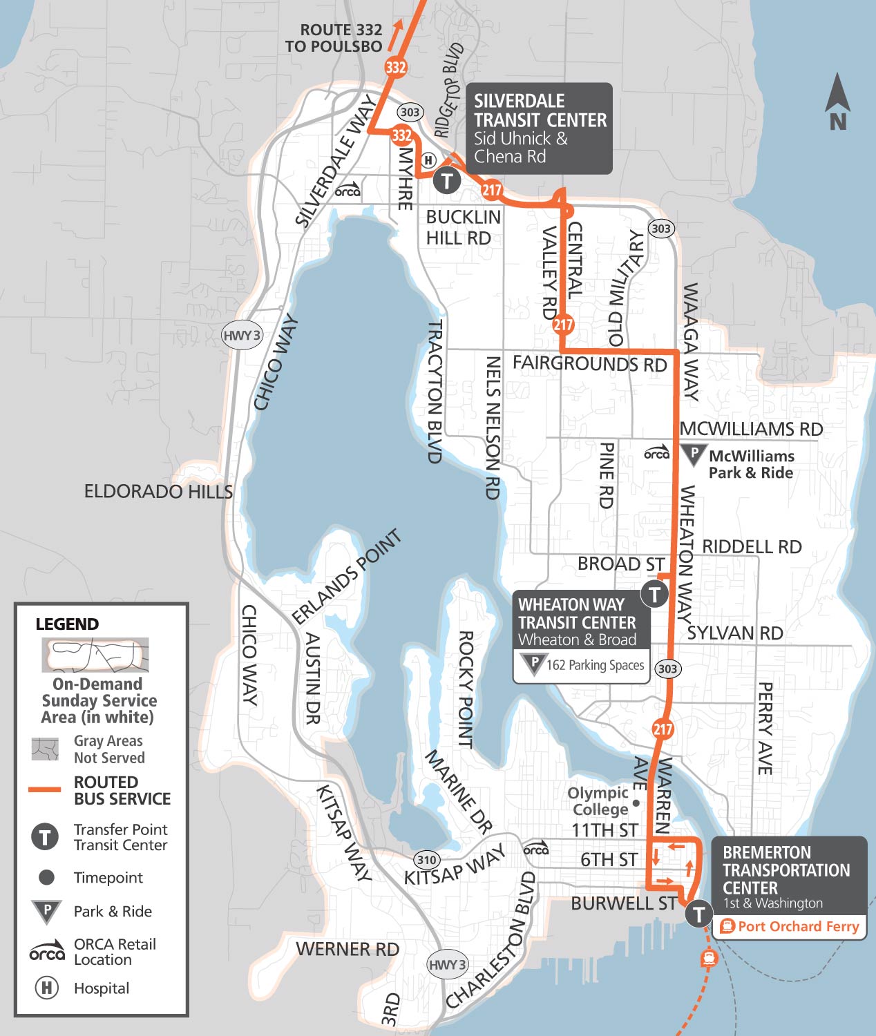 Sunday Bus Service | Kitsap Transit