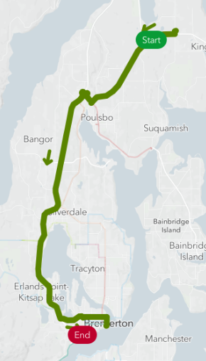 North Park & Ride 1 - Temporary Route | Kitsap Transit